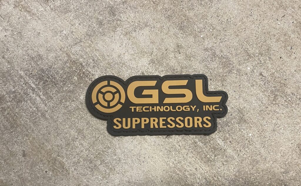 GSL Logo PVC Velcro Patch – FDE and Black